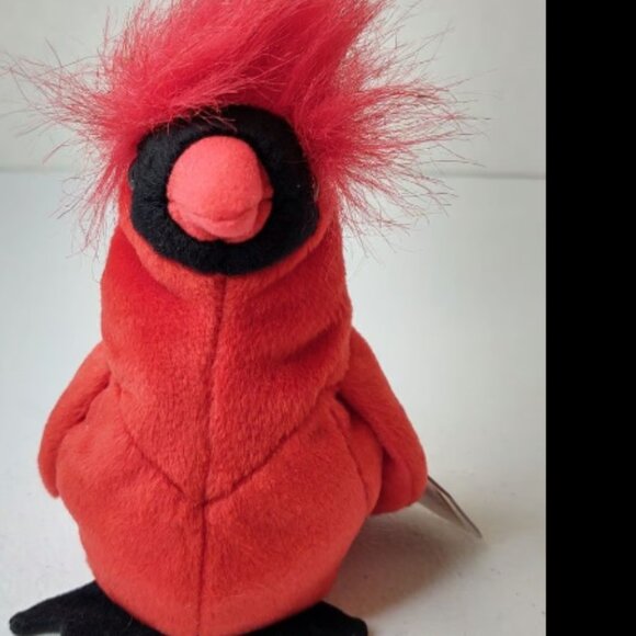 Ty | Toys | Ty Beanie Babies Mac The Cardinal Plush Stuffed B | Poshmark